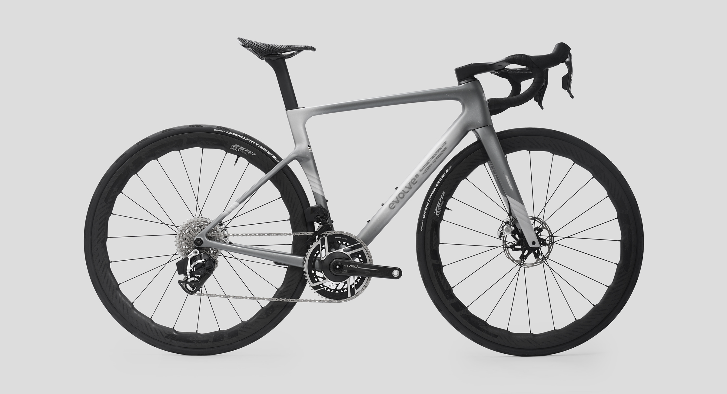 evolve CIMA Performance Carbon road bike Frameset - Artist Mist